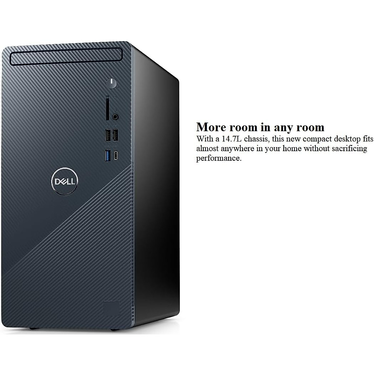 DELL 2023 Inspiron 3020 Tower Desktop Business Computer, 13th Gen Intel Core i7-13700, 64GB RAM, 2TB SSD, Intel UHD 770 Graphics, Bluetooth, WiFi, USB 3.1, Windows 11 Pro - Mist Blue
