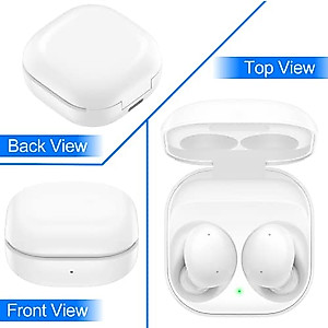 UrbanX Street Buds 2 for Xiaomi Redmi Note 9 - Truly Wireless Bluetooth Headphones with Noise Isolation, Amplified Bass and Dual Dynamic Microphone - White