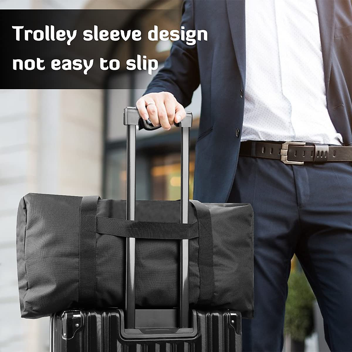 INFANZIA Duffel Travel Sports Equipment Bag, Long Luggage Bag with Upgrade Zipper Water Resistant, Extra Large Foldable Storage Bag for Camping, Tent, Tripod, Fishing(24x12x12 inch,1PCS)