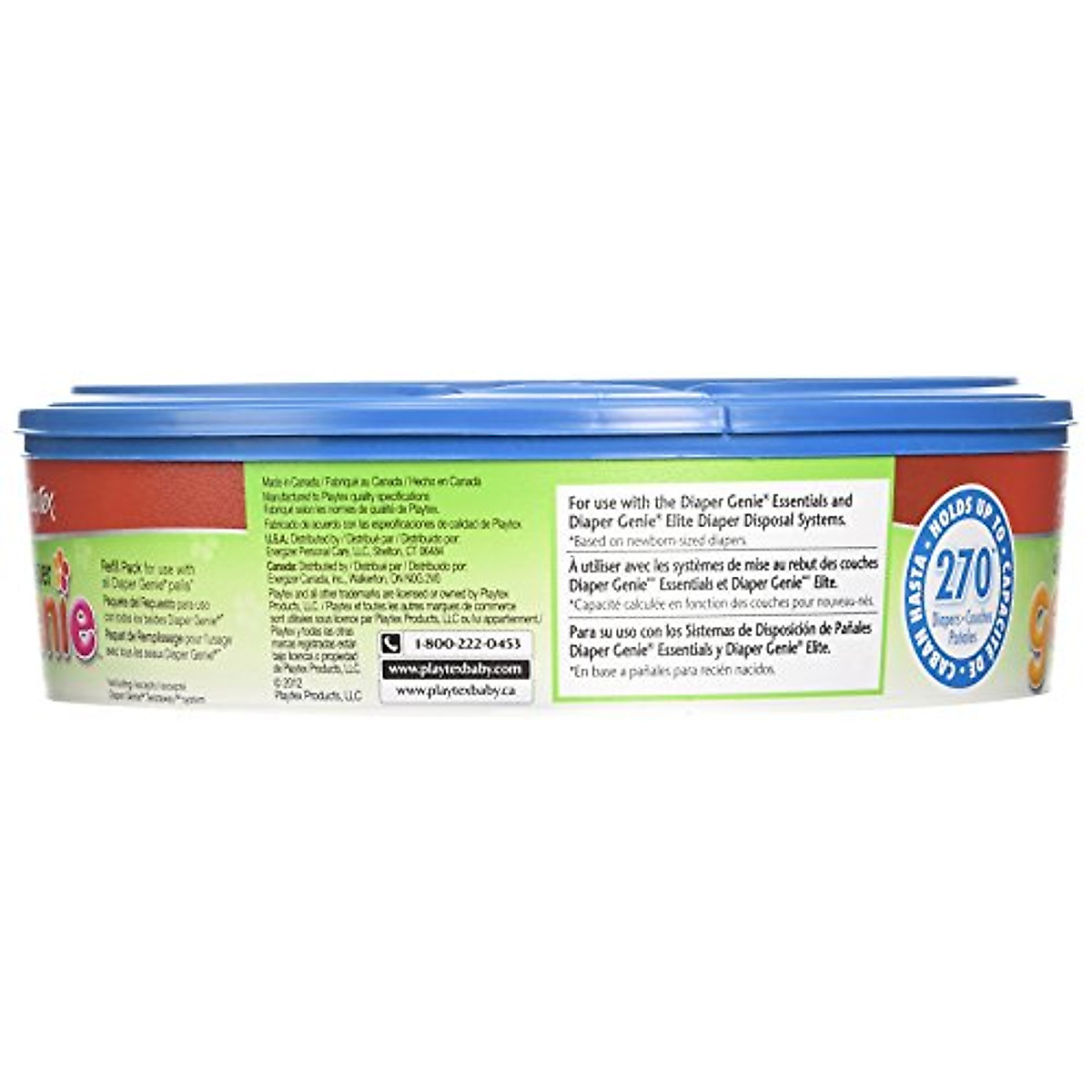 Playtex Diaper Genie Ii Refill Cartridge, 3 Pound
