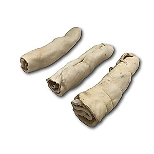Top Dog Chews Beef Cheek Retriever Rolls 9"-11" Thick (3pack) This Product is not from China