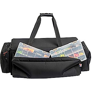 Lakewood Fishing Black Hanging Lure Locker Tackle Box W Adjustable Lure Dividers