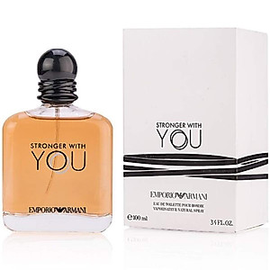 Gorgio Armani Giorgio Armani Emporio Armani Stronger With You Eau De Toilette Spray for Men, 3.4 Oz (tester), 3.4 Oz