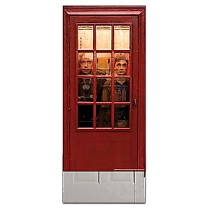 Rubies Harry Potter Decorative Door Cover, Telephone Booth, 30" x 60"