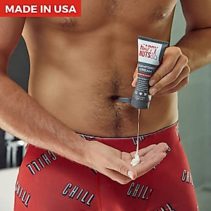 Happy Nuts Bundle - The Ballber Electric Groin Trimmer, Comfort Cream Ball Deodorant, and Nut and Body Wash for Men