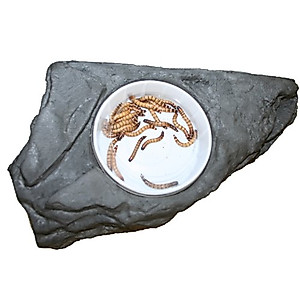 Magnaturals Large Worm Feeder Ledge Granite - Magnetic Decor