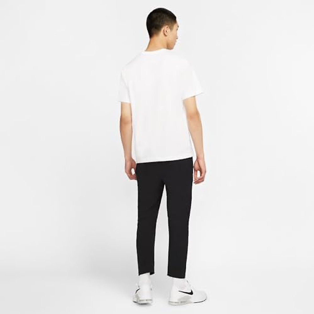 Nike Men's Low-Top Sneakers, White Black Pure Platinum, 10.5