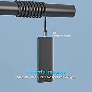 NetDot Magnetic Charging Cable,3in1 Gen12 3 Pack (6.6ft) Max 18W Fast Charging Magnetic Phone Charger and Data Transfer Magnetic Charger for Micro USB, USB-C/Type c and i-Product