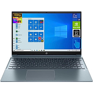 HP Pavilion Laptop 15.6" Touchscreen IPS FHD (Intel i7-1355U, MX550 2GB, 32GB RAM, 1TB PCIe SSD, Backlit KYB, WiFi 6, Bluetooth 5.2, HD Webcam, Win 11 Pro) w/DKZ Hub USB Port Expander