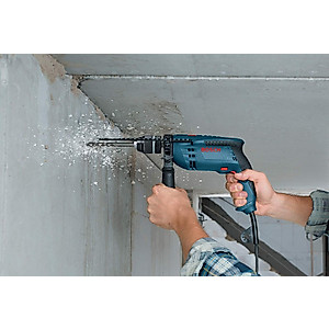 Bosch 1191VSRK-RT 1/2-Inch 7-Amp Corded Variable-Speed Hammer Drill w/Case (Renewed)