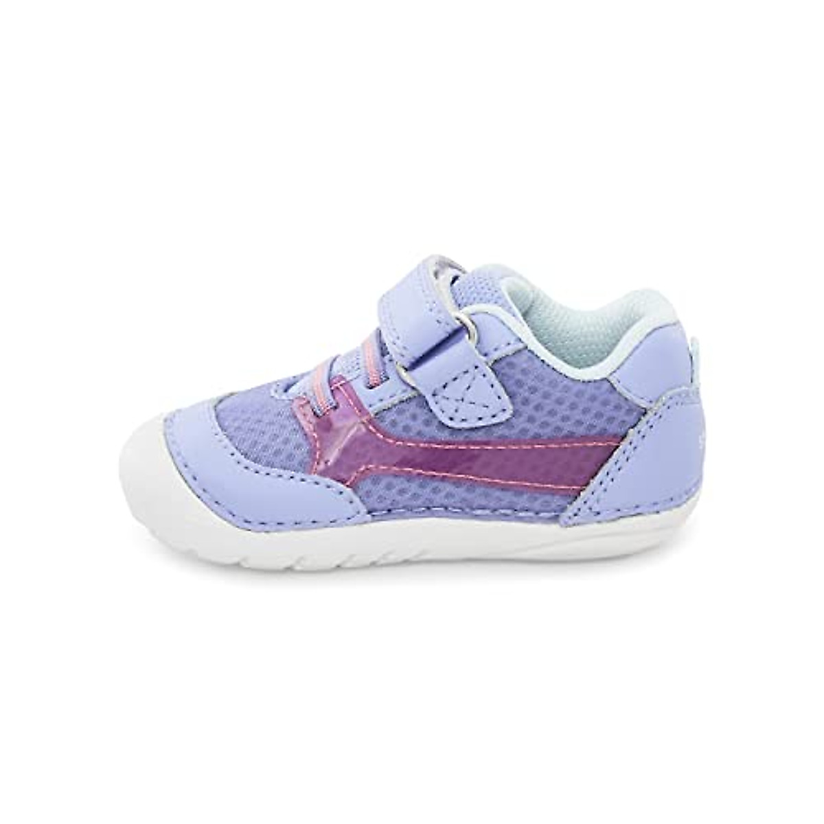 Stride Rite baby girls Sm Kylin Casual Shoe, Periwinkle, 3.5 Infant US