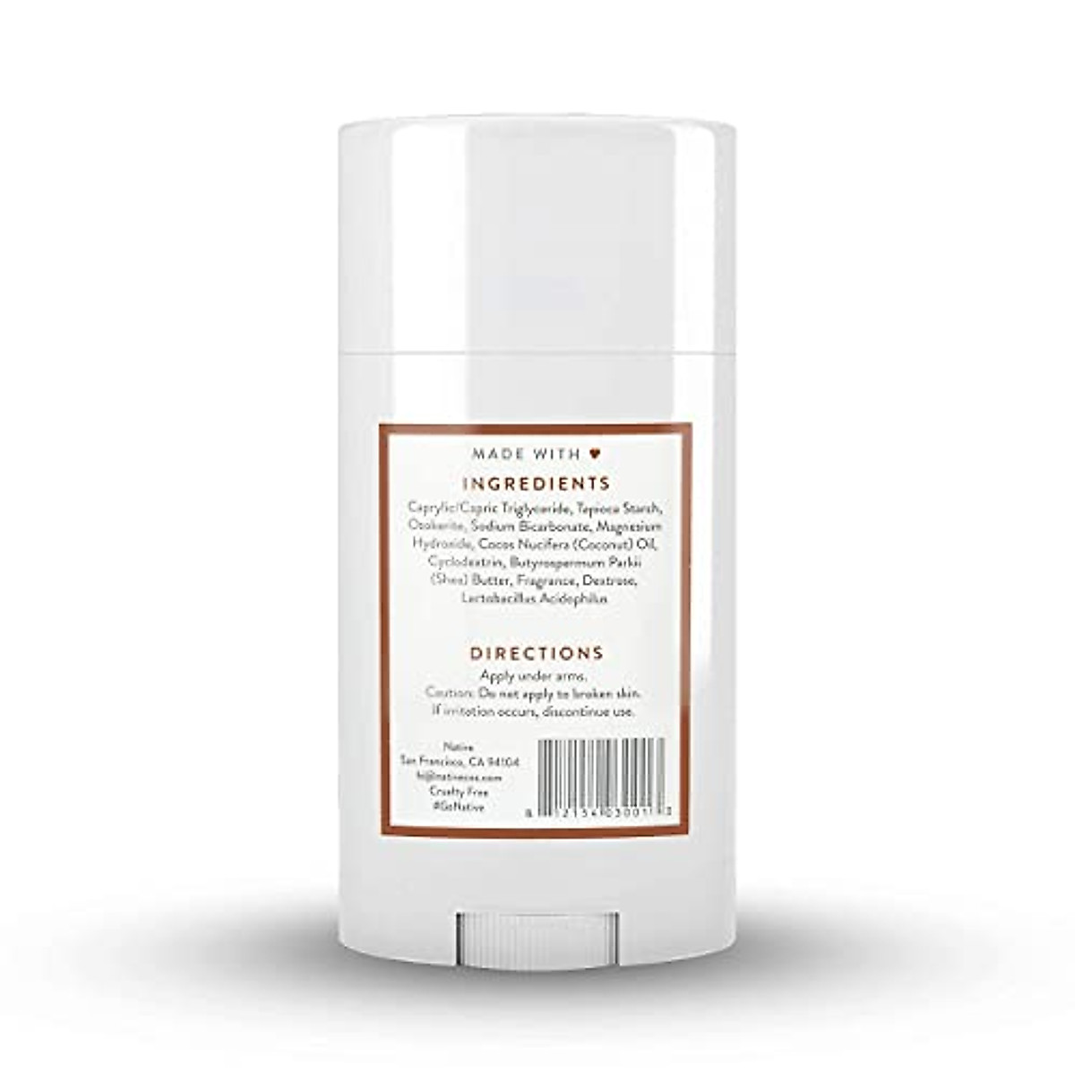 Native Deodorant | Natural Deodorant for Women and Men, Aluminum Free with Baking Soda, Probiotics, Coconut Oil | Coconut & Vanilla, Lavender & Rose, Cucumber & Mint, Eucalyptus & Mint