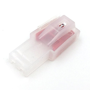 Turntable Needle Record Player Stylus Replacement for ION ICT04RS - IONTTUSB10, ITTCD10, LPDock, LP2CD, LP2Flash, IProfile and Profile Flash (Pack of 2) Red