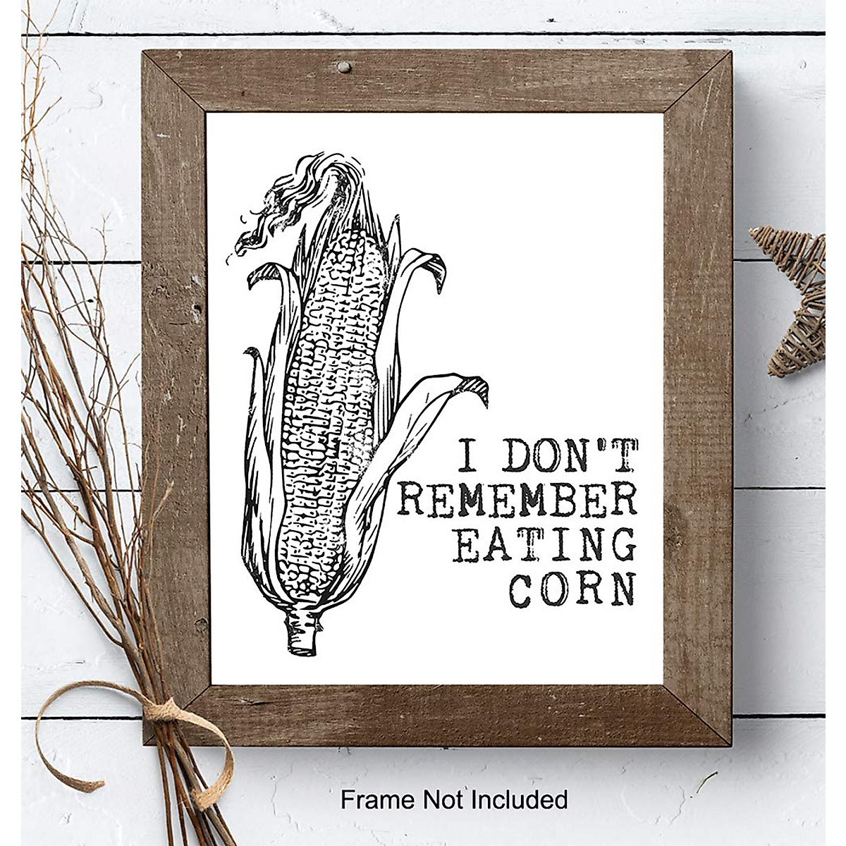 Bathroom Wall Art Decor - Restroom Sign, Guest Bath Decoration - Powder Room or Rest Room Print - Funny 8x10 Poster - Unique UNFRAMED Gift