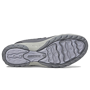 Skechers Modern Comfort Women's Women's Reggae Fest 2.0-What A View Water Shoe, CHARLCOAL, 7.5