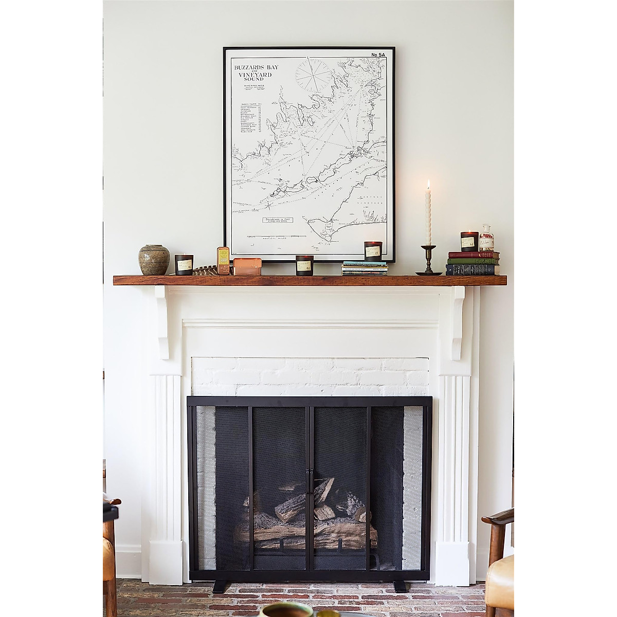 Paddywax Scented Candles Library Collection Luxury Artisan Candle, 6.5 Ounce, Frederick Douglass