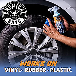 Chemical Guys TVD113 Tire Kicker Sprayable Extra Glossy Tire Shine (Works on Rubber, Vinyl & Plastic) Safe for Cars, Trucks, Motorcycles, RVs & More, 128 fl oz (1 Gallon)
