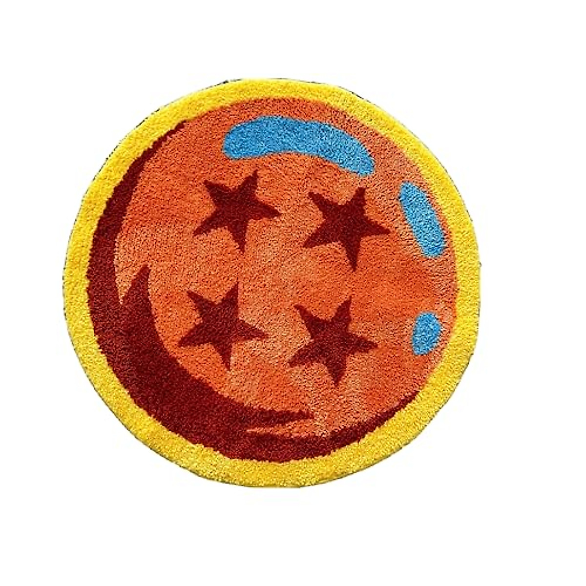 EXIGENT Premium Orange Ball Ultra Soft Anti-Slip Floor Door Mat Rug (OrangeBall)