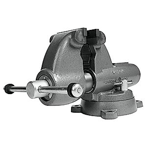 Wilton C-2 Pipe And Bench Vise, 5" Jaw Width, 7" Max Jaw Opening, 5-5/16" Throat (28827)