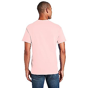 Gildan mens Heavy Cotton 5.3 oz. T-Shirt(G500)-LIGHT PINK-L-3PK