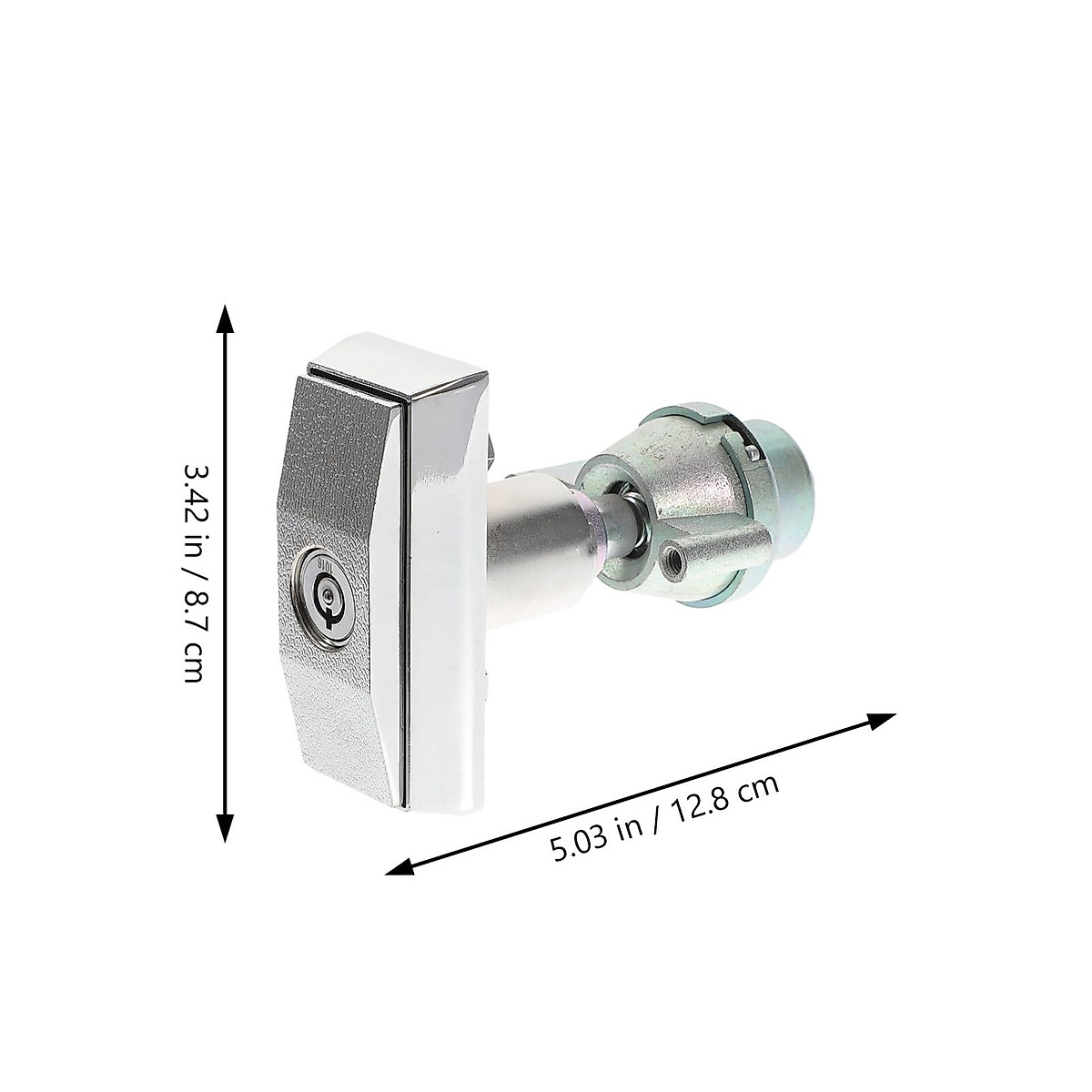 T-Handle Vending Machine Lock with Keys, Zinc Alloy Soda Machine Lock, High Security Vending Machine Lock for Candy Snack Soda Machine