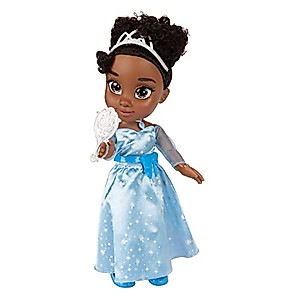 Disney Princess Tiana Doll My Singing Friend Tiana & Naveen Frog Plus Accessories - Tiana Sings Almost There and Talks for Girls Ages 3+