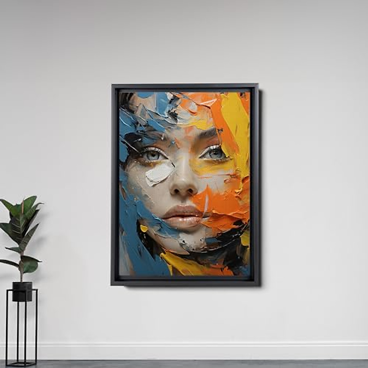 Green Textured Print,Green 3D Minimalist Print,Large Green Print,Green Abstract Wall Art,Modern Textured Wall Art, Minimalist Art