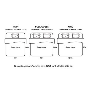 Merryfeel Dinosaur Duvet Cover Set,100% Cotton Dinosaur Print Duvet Cover Set for Kids Bedding - Twin