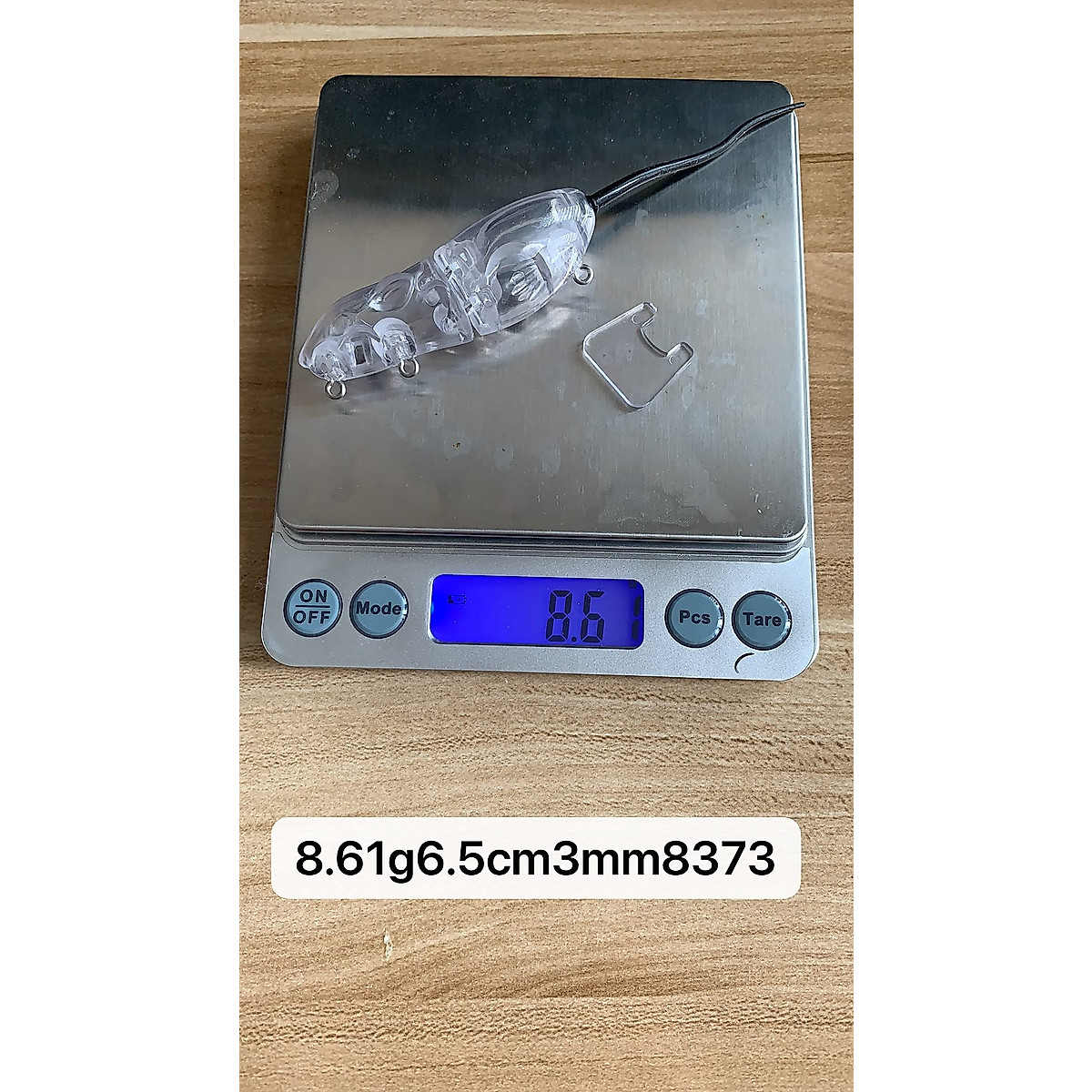 5PCS Unpainted topwater Minnow Fishing Lure 115mm 8.61g Crankbait Artificial Hard Bait Carp Pike Bass Wobblers Deep Diving Fishing jerkbait 8373 Free Eye