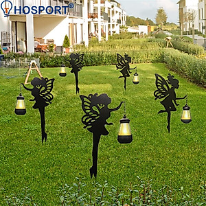 WHYSFX 2pcs LED Solar Flower Fairy Lantern Light Waterproof Outdoor Garden Lawn Stakes Lamps Yard Art for Home Courtyard Decoration Lawn lamp