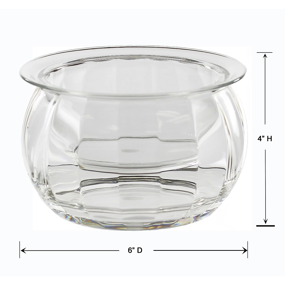Prodyne Dips on Ice Acrylic Dip Bowl, 16 oz., clear