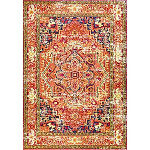 nuLOOM Vintage Mackenzie Area Rug, 3&#039; x 5&#039;, Orange