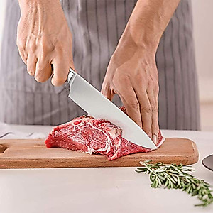 imarku Chef Knife 8 inch, High-Carbon Stainless Steel Pro Kitchen Knife with Ergonomic Handle and Gift Box, Chef's Knives for Professional Use, Gifts for Women Men