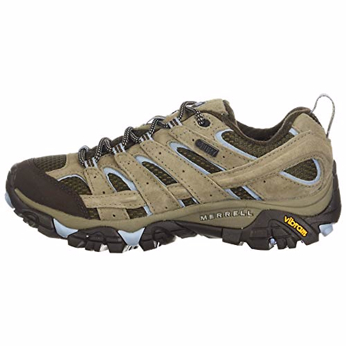 Merrell Women's Moab 2 Waterproof Hiking Shoe, Brindle, 10 M US