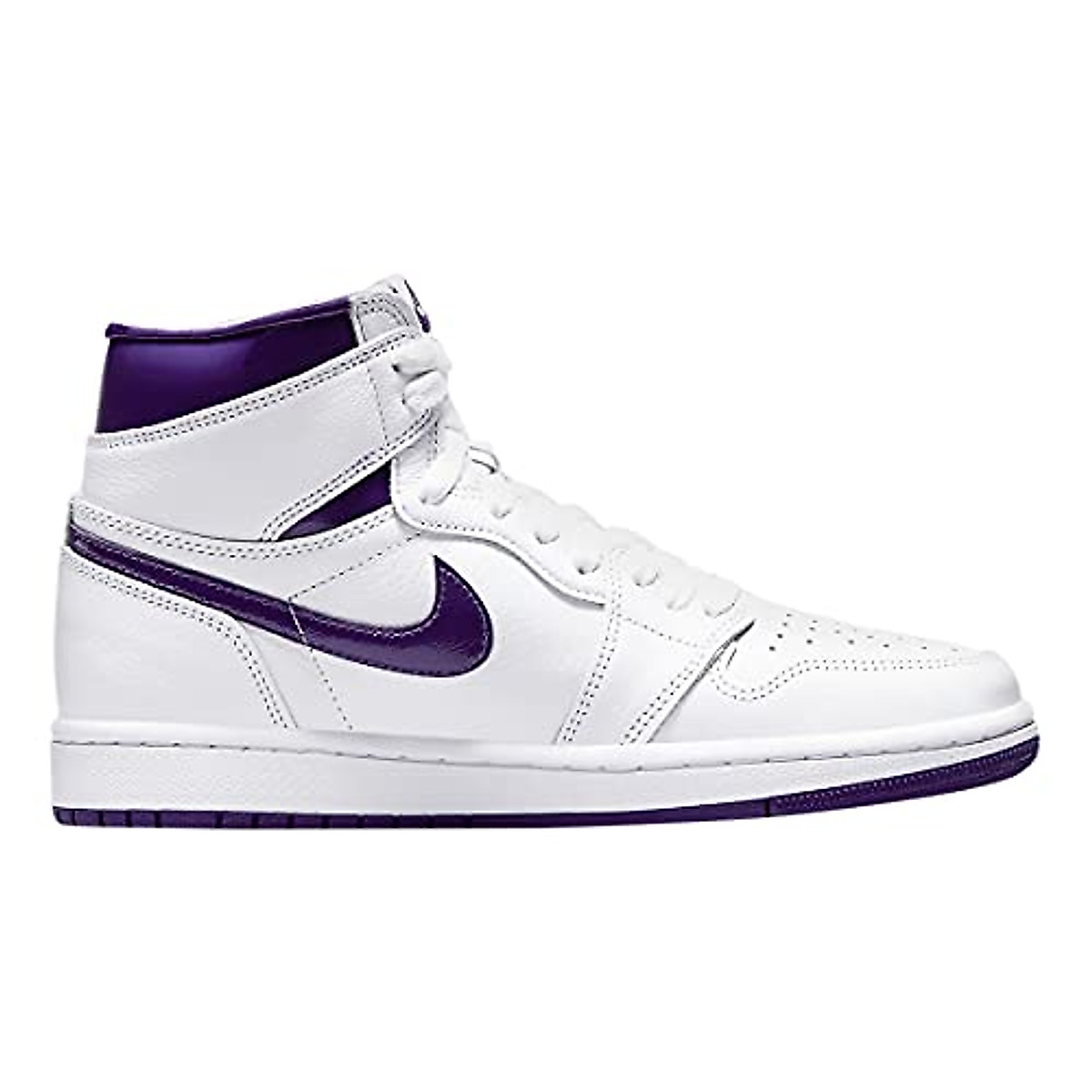 Jordan Womens Air 1 Retro High WMNS CD0461 151 Court Purple - Size 8.5W