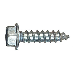 The Hillman Group 35115#12 x 1-1/2" Hex Washer Head Sheet Metal Screws (50 Pieces)