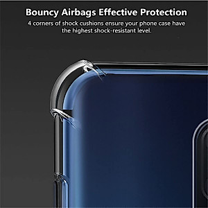 iCoverCase for OnePlus 7 Pro Case Clear, Corner Shockproof Protective Phone Case Soft TPU Slim Thin Case for OnePlus 7 Pro - Clear