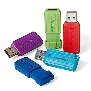 Verbatim 1913050 Verbatim PinStripe 8GB USB 2.0 Flash Drive
