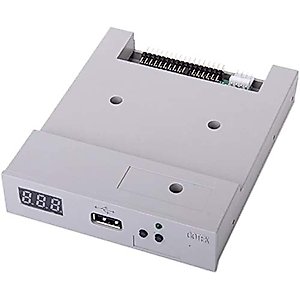 SHIYETA 3.5" USB SSD Simulation Floppy Disk Drive Emulator Plug for Yamaha KORG Keyboard (Gray)