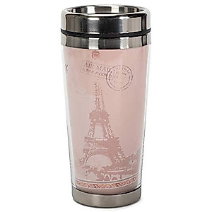 Elanze Designs Grandma Treasures 16 Oz Stainless Steel Travel Mug with Lid