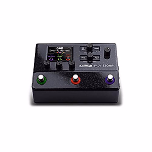 Line 6 HX Stomp Multi-Effects Guitar Pedal, Black