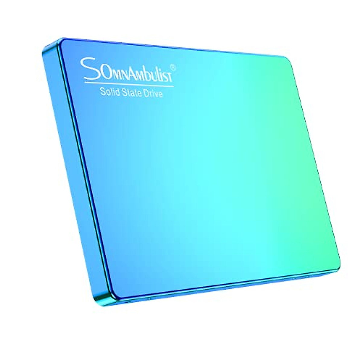 Somnambulist SATA3 2.5inch 60GB 120GB 240GB Solid State Drive SSD (Gradient Blue cyan-120GB)