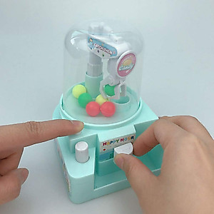 NUOBESTY Mini Candy Catcher Grabber Catcher Claw Machine Toy Crane Catch Toy Mini Grabber Arcade Game Ball Machine No Battery Required for Kids