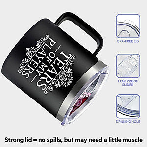 Fufendio Dungeons and Dragons Gifts for Men Women - Tears of My Players Mug 14oz - Dnd Gifts for Brother Friend - Dungeons and Dragons Christmas Gifts Ideas - Dungeon Master Gifts