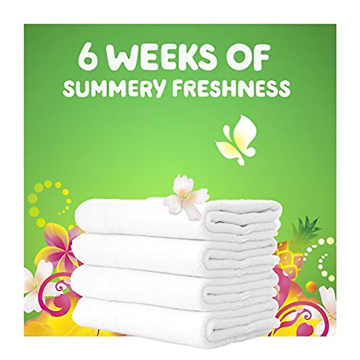 Gain Botanicals Plant Based Laundry Detergent, Orange Blossom Vanilla, 46 fl oz 32 loads, HE Compatible, Pack of 2