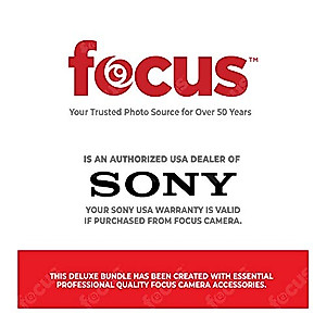 Sony Alpha a7S III Mirrorless Digital Camera Video Production Bundle (15 Items)