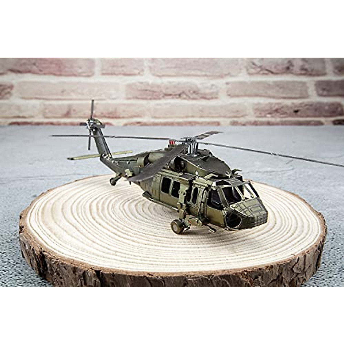 Metal Earth UH-60 Black Hawk Helicopter 3D Metal Model Kit Fascinations