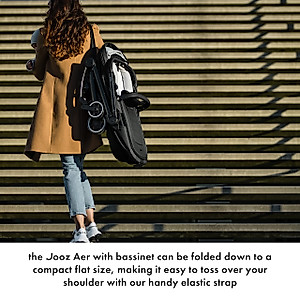 Joolz AER - Bassinet - Accessory for Stoller - Optimal Comfort - Spacious Bassinet - Expanded Sunhood - Water Repellent - Elegant Blue