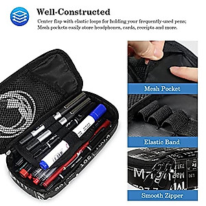 VBFOFBV Lightweight Casual Laptop Backpack for Men and Women, Blackboard Periodic Table of Chemical Elements