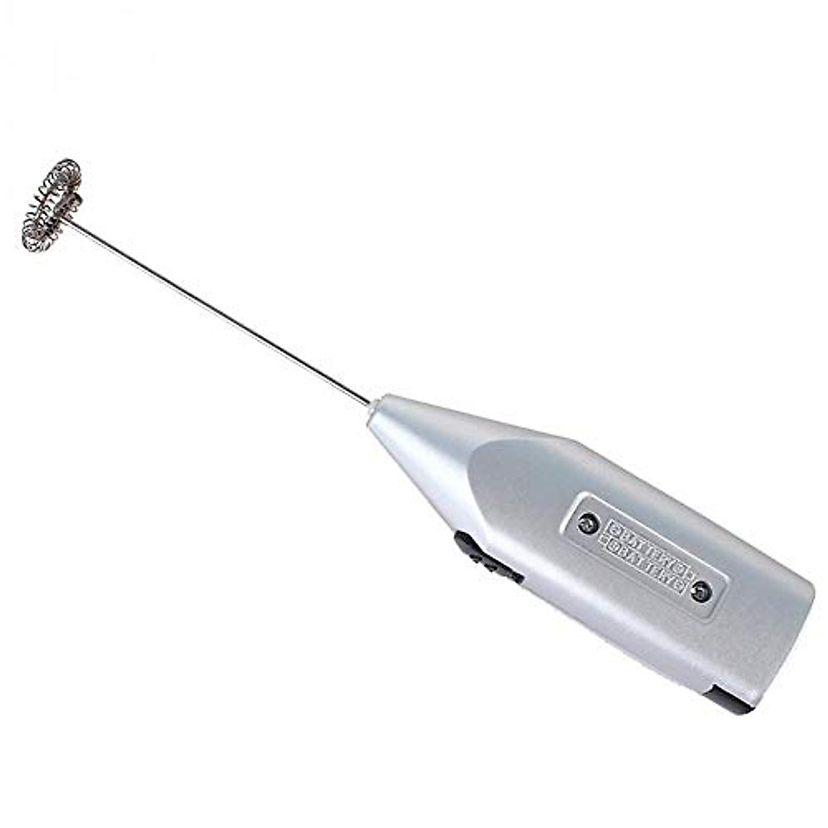 Egg Beater for Cooking, Kitchen Handheld Milk Frother, Immersion Hand Blender Electric Coffee Mixer Perfect for Frappe, Matcha, Chocolate, Milk Whisk Beater Blender with Brushed Stainless Steel Blades